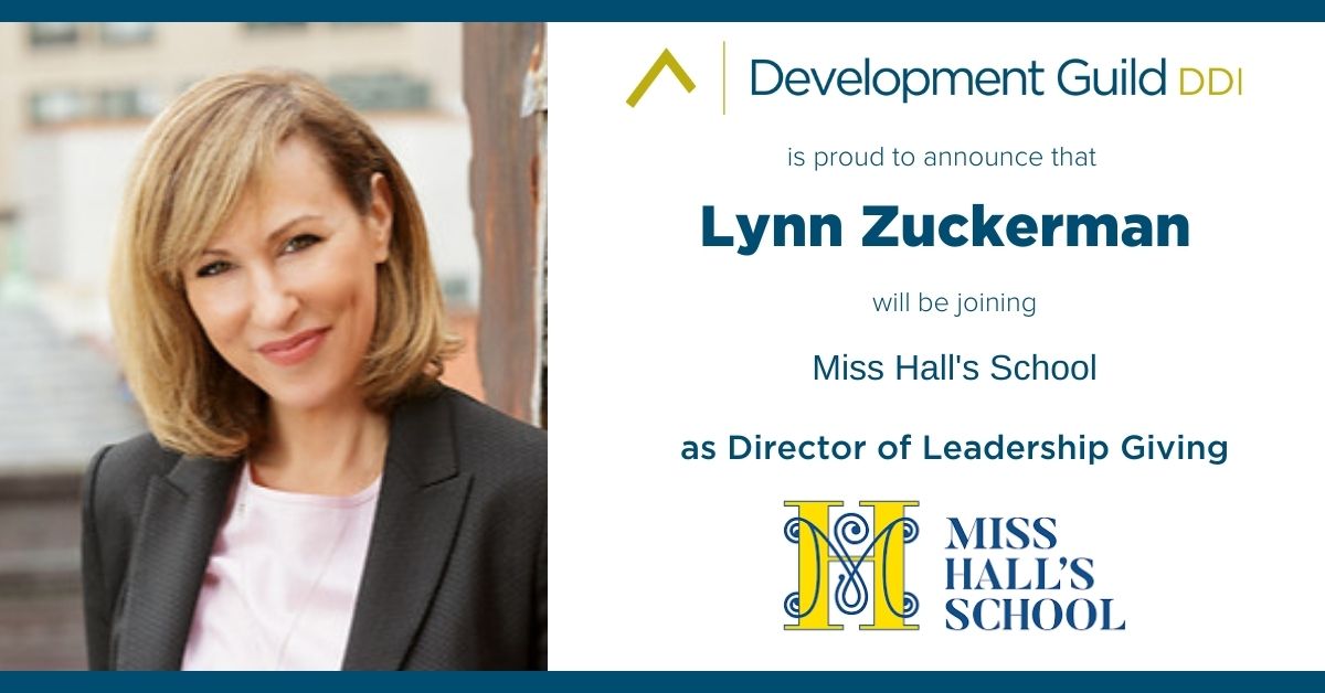 Lynn Zuckerman joins Miss Hall's School | Development Guild